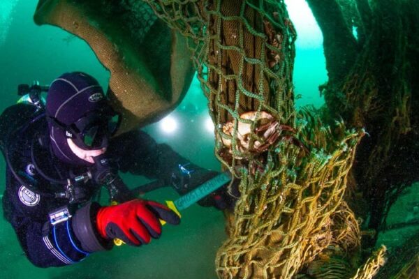 Ghost Fishing UK recover 1500kg of lost fishing gear from Shetland ...